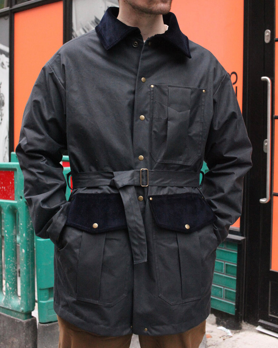 Waxed Cooper Coat - 3/4 Length – A State of Nature Ltd.